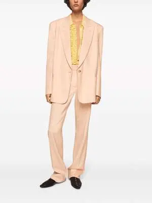 Stella McCartney Single-breasted Blazer - Orange