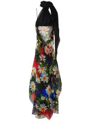 Burberry Floral-print Maxi Dress