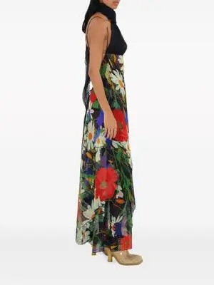 Burberry Floral-print Maxi Dress