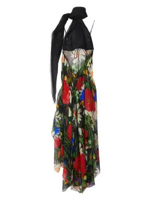 Burberry Floral-print Maxi Dress