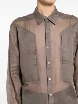 Rick Owens Jumbo Sheer Shirt