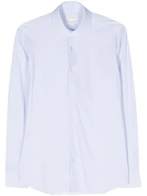 DELL'OGLIO Striped Classic-collar Shirt
