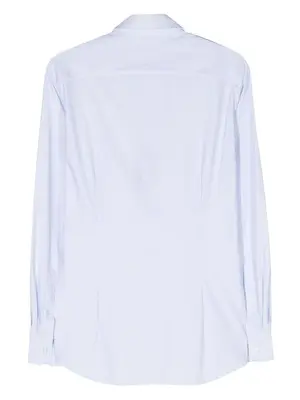 DELL'OGLIO Striped Classic-collar Shirt