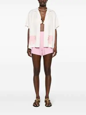 Nanushka Elza High-waisted Mini Shorts