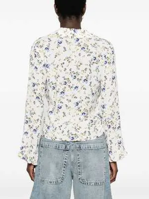 Liu Jo Floral-print Crepe Blouse