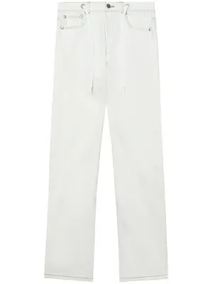 A.p.c. Sureau Mid-rise Straight-leg Jeans