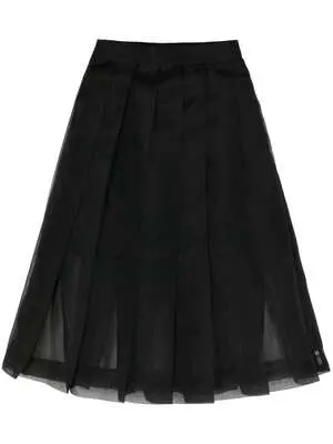 UNDERCOVERISM Pleated A-line Skirt