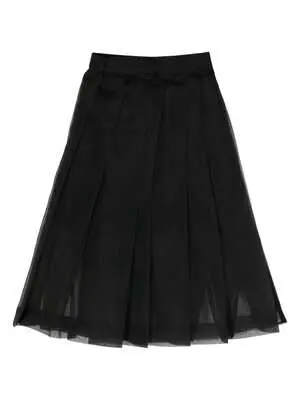 UNDERCOVERISM Pleated A-line Skirt