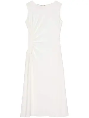 Shiatzy Chen Twisted Midi Dress