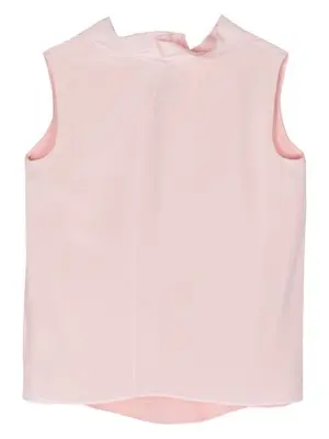 Shiatzy Chen Floral-print Silk Vest - Pink
