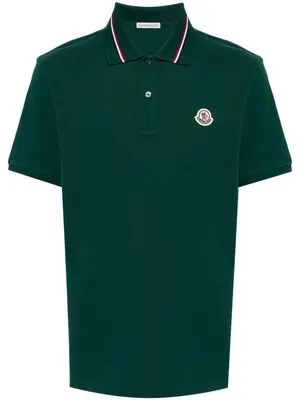 Moncler Logo-patch Polo Shirt