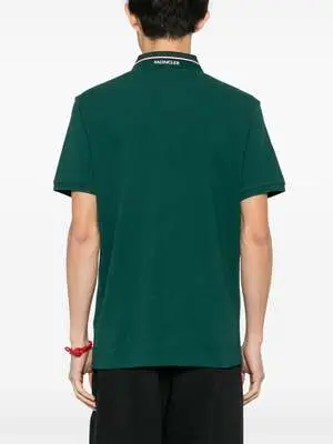 Moncler Logo-patch Polo Shirt