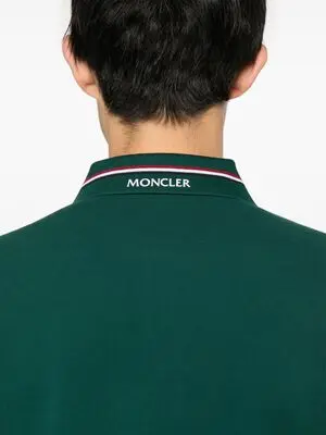 Moncler Logo-patch Polo Shirt