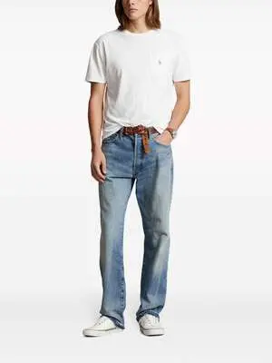 Polo Ralph Lauren Polo Pony Cotton-linen T-shirt - White