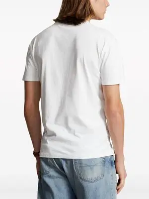 Polo Ralph Lauren Polo Pony Cotton-linen T-shirt - White