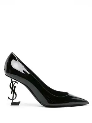 Saint Laurent Logo Pumps