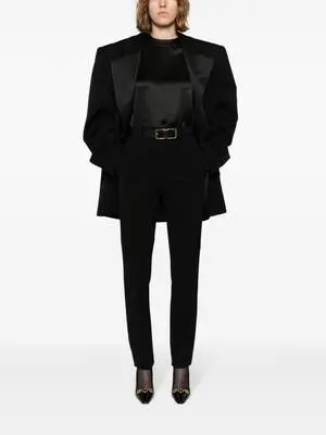 Saint Laurent Straight-leg Wool Trousers