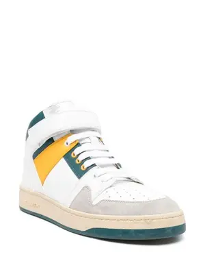 Saint Laurent Lax High-top Sneakers - White