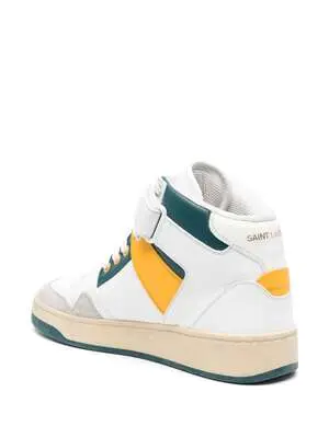 Saint Laurent Lax High-top Sneakers - White
