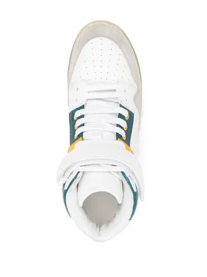 Saint Laurent Lax High-top Sneakers - White