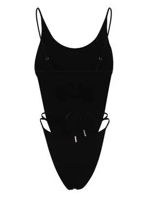 Saint Laurent Backless Self-tie Swimsuit
