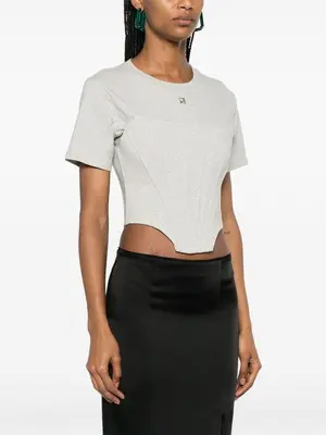 Giuseppe Di Morabito Corset-layer T-shirt