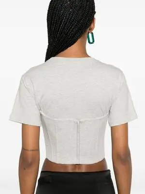 Giuseppe Di Morabito Corset-layer T-shirt