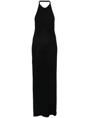 Saint Laurent Halterneck Maxi Dress