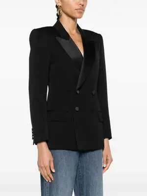 Saint Laurent Peak-lapels Double-breasted Blazer