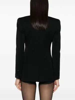 Saint Laurent Leger Armure Double-breasted Blazer
