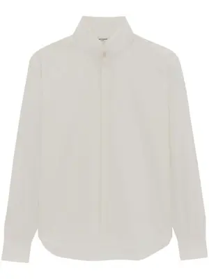 Saint Laurent Classic-collar Cotton Shirt
