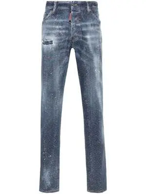 Dsquared2 Studded Slim Jeans