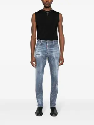 Dsquared2 Studded Slim Jeans