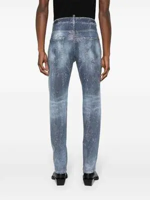 Dsquared2 Studded Slim Jeans