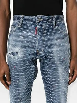 Dsquared2 Studded Slim Jeans
