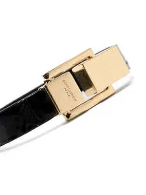 Saint Laurent Le Carré Leather Bracelet