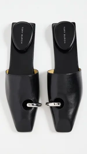 Tory Burch Pierced Mules