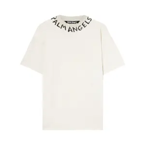Palm Angels Seasonal Logo Vintage Tee /black - White