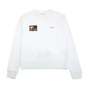 Off-White Caravaggio Angel Slim Crewneck - White