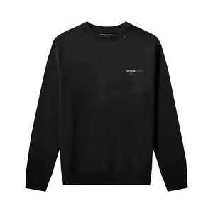 Off-White Acrylic Arrows Slim Crewneck / Yellow