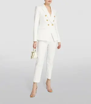 Veronica Beard Miller Dickey Blazer - White