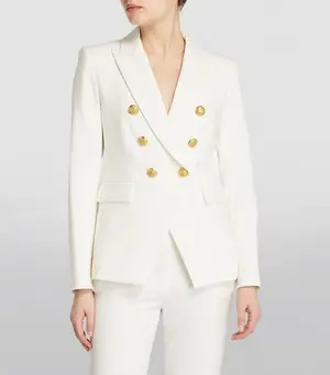 Veronica Beard Miller Dickey Blazer - White