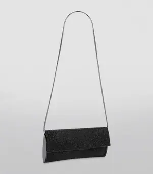 Benedetta Bruzziches Embellished Kate Clutch Bag - Black