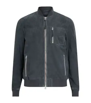 ALLSAINTS Suede Kairo Bomber Jacket
