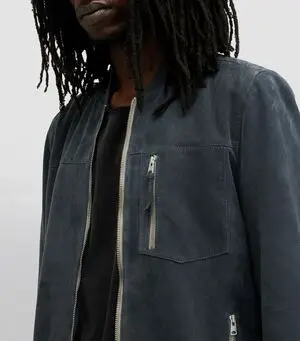 ALLSAINTS Suede Kairo Bomber Jacket