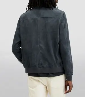 ALLSAINTS Suede Kairo Bomber Jacket