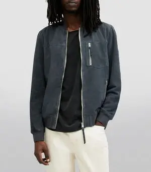 ALLSAINTS Suede Kairo Bomber Jacket