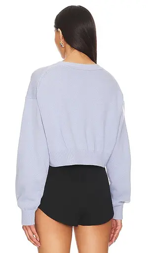 Alexander Wang V-neck Cardigan In Blue