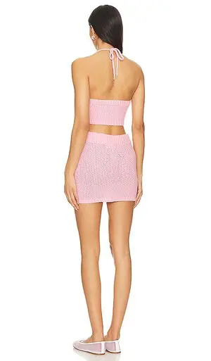 MORE TO COME Claire Skirt Set - Pink