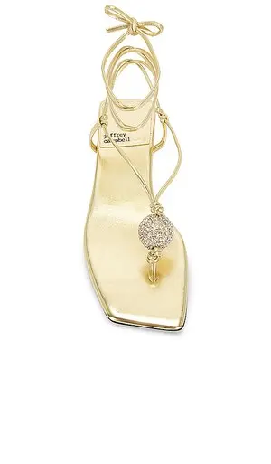 Jeffrey Campbell Weekend Sandal In Metallic